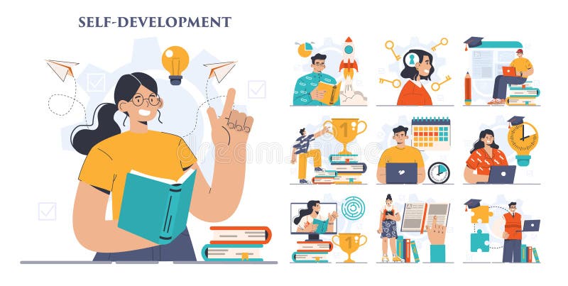 Self-development Set. Increasing of Business or Professional ...
