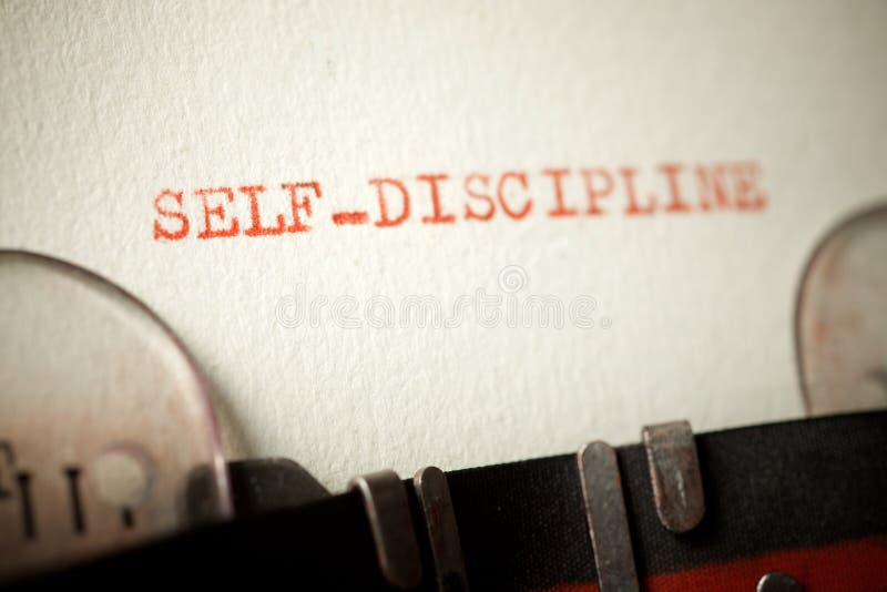 Self-discipline Concept View Stock Photo - Image of intention, control ...