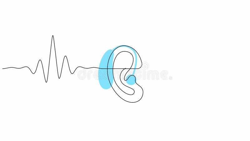 Self Drawing Animation of Hearing Aid in Human Ear Drawn by Continuous ...