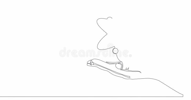 Self Drawing Line Animation Productivity Bar Chart with Gear Continuous ...