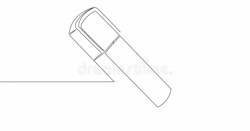 Self Drawing Line Animation USB Flash Drive Continuous Line Drawn ...