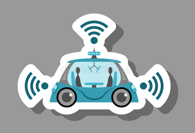 Self Driving Car Icon Stock Illustrations – 1,263 Self Driving Car Icon ...