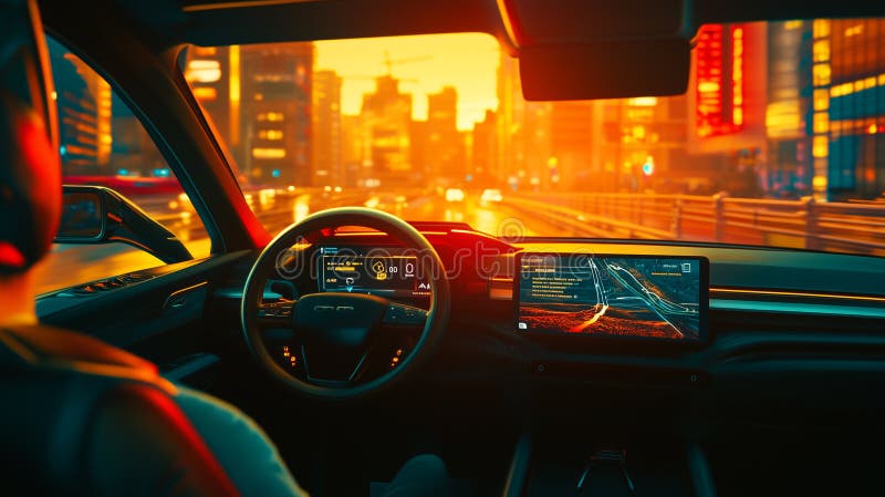 Relaxing Self Driving Car Stock Photos - Free & Royalty-Free Stock ...