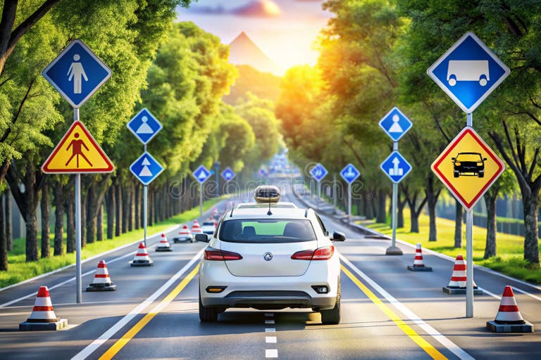 Self-Driving Car Recognizing Road Signs Using AI and Computer Vision ...