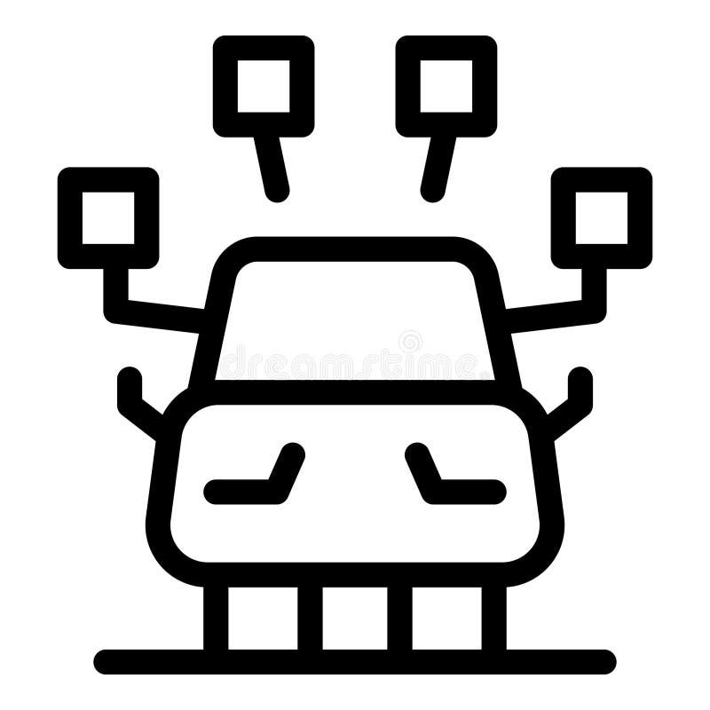 Car Driving Pictogram Stock Illustrations – 5,796 Car Driving Pictogram ...