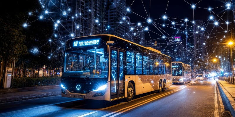 Self-Driving Electric Bus with Digital Network Connectivity in a Smart ...