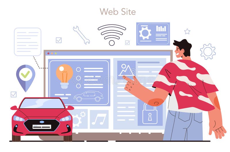 Self Driving and Electric Car Development Online Service or Platform ...