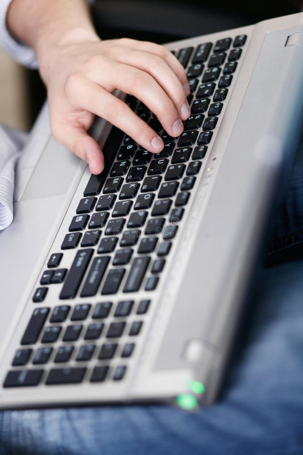 Self-employed Man Working at Home Stock Photo - Image of lifestyle ...