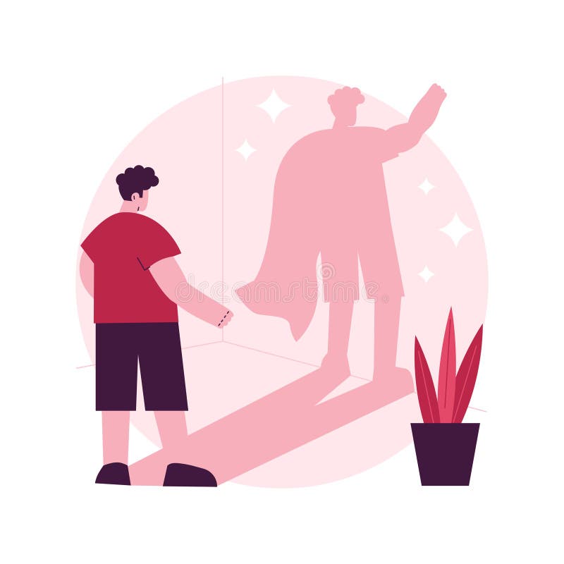 Self-esteem Abstract Concept Vector Illustration. Stock Vector ...