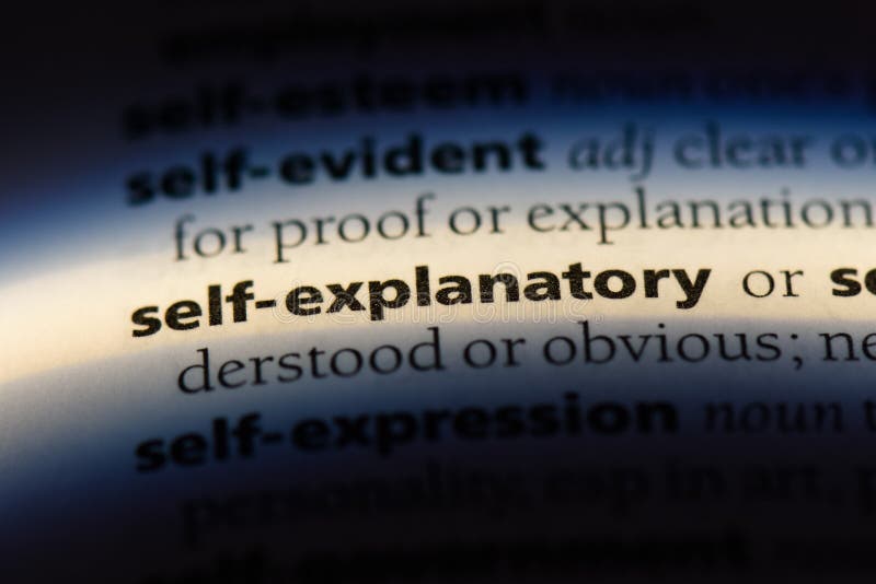 A Self-explanatory Sign at a Campground Stock Photo - Image of trees ...