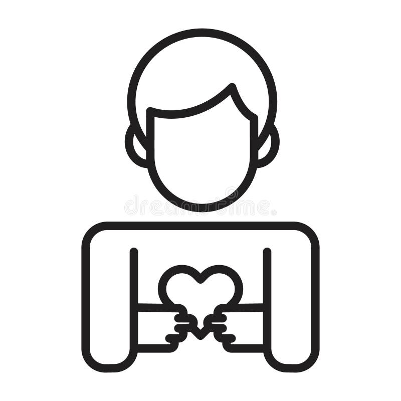 Creative Self-Expression Icon Ideal for Art and Personal Identity Stock ...