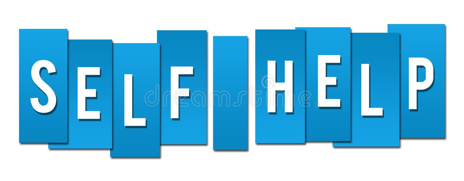 May I Help You Blue Box Grid Business Symbols Stock Illustration ...