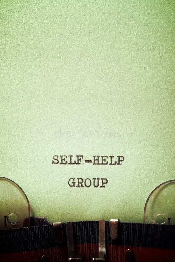 Self-help group phrase stock photo. Image of ideas, self - 204216662