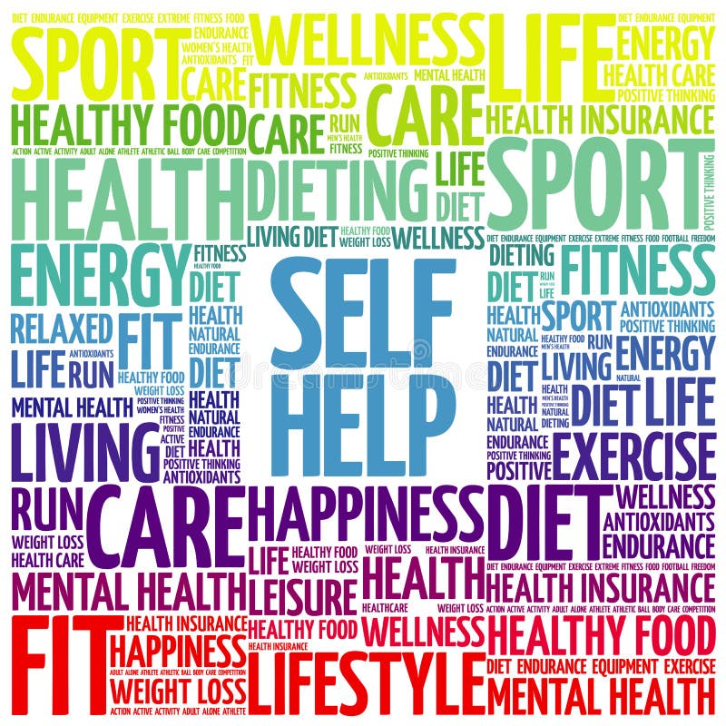Self Help Word Cloud Collage Stock Photos - Free & Royalty-Free Stock ...