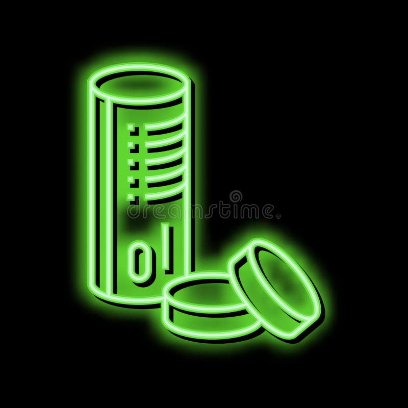 Self-igniting Coal Neon Glow Icon Illustration Stock Vector ... Self-igniting Coal Neon Glow Icon Illustration Stock Vector ...