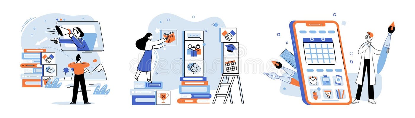 Knowledge Enhancement Stock Illustrations – 731 Knowledge Enhancement ...