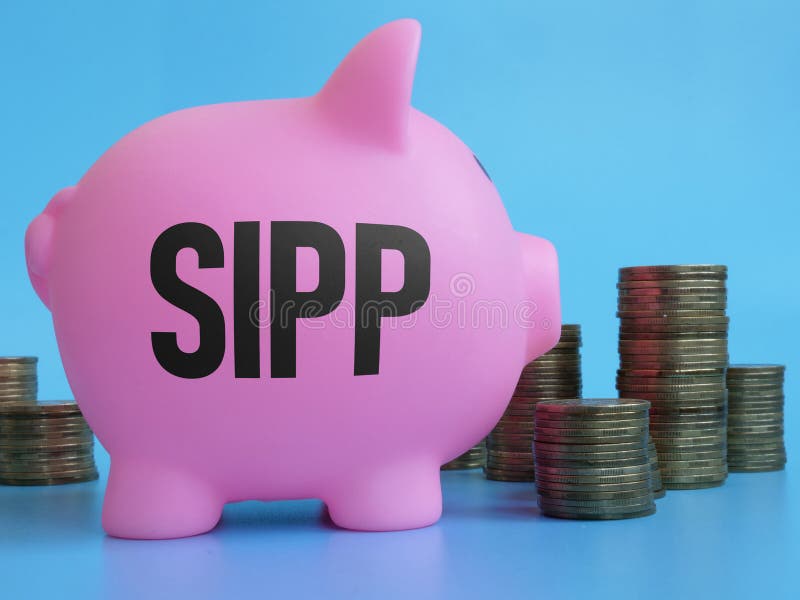 Self Invested Personal Pension SIPP As Financial Concept Stock Photo ...