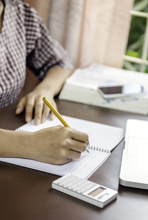 Self learning stock photo. Image of notebook, college - 49287466