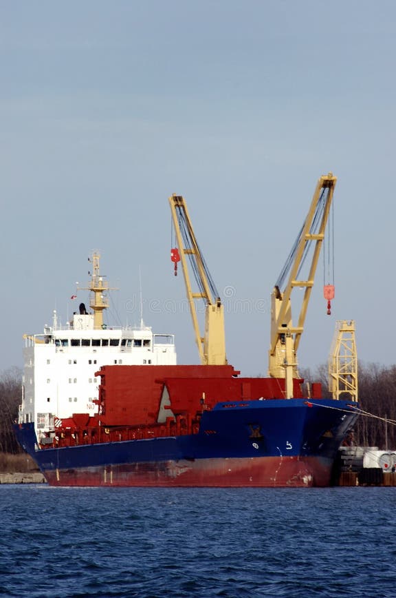 Self Loading Ship stock image. Image of load, harbour - 22090387