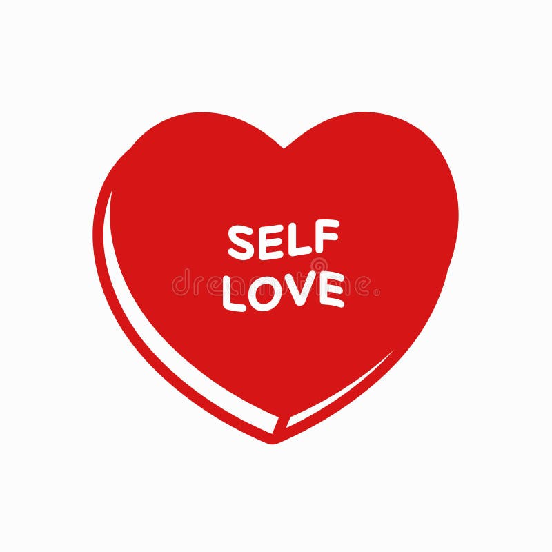 Self love stock illustration. Illustration of text, diagram - 257684546
