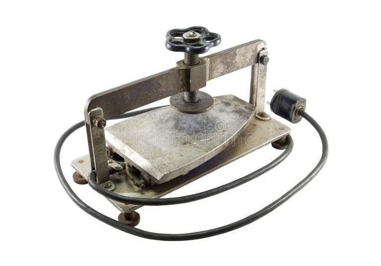 Self-made vulcanizer stock photo. Image of handwork, tool - 13411648