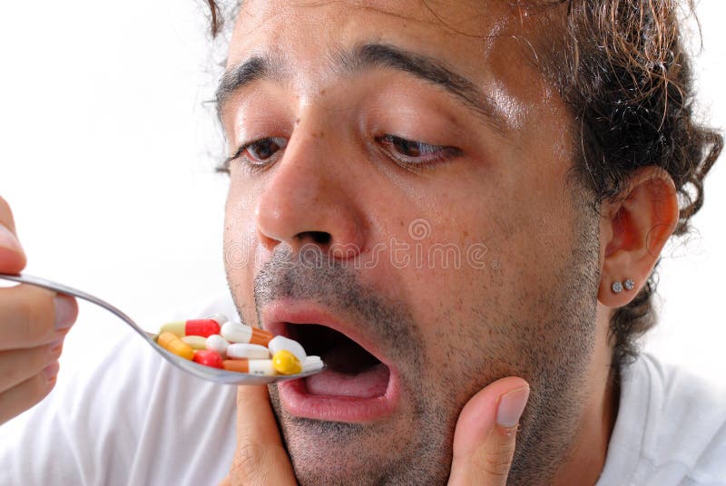 Self Medication stock image. Image of problem, male, health - 4467607