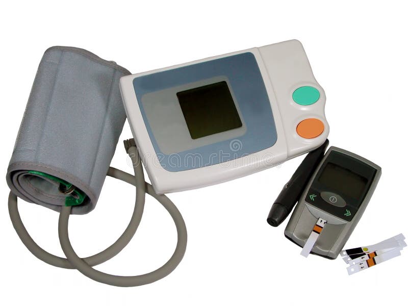 Self monitoring devices stock photo. Image of electronics - 164332