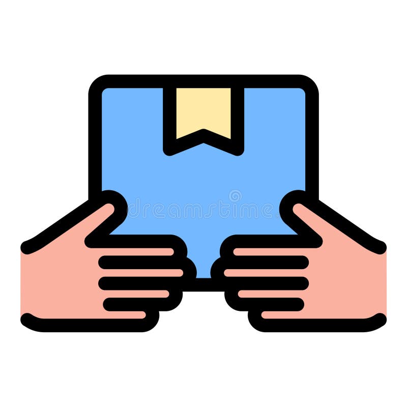 Self Pick-Up Icon Flat Line Style Illustration Representing the Process ...