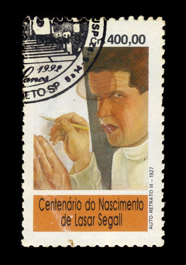 Self-portrait by Lasar Segall Editorial Stock Image - Image of painter ...