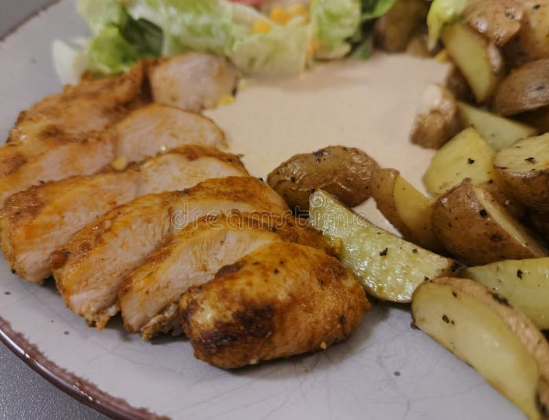 Self-prepared Simple and Delicious Food Stock Image - Image of meal ...