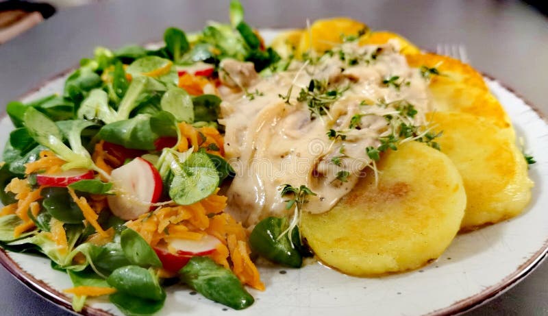 Self-prepared Simple, Quick and Very Tasty Dishes Stock Photo - Image ...