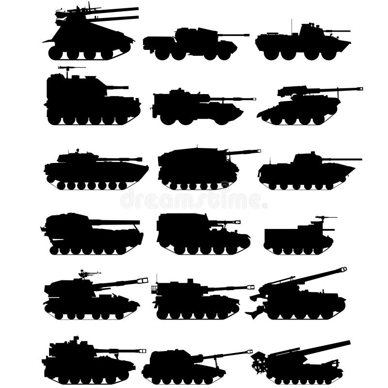 MSTA-S 2S19 152mm Self-Propelled Howitzer Stock Photo - Image of ...