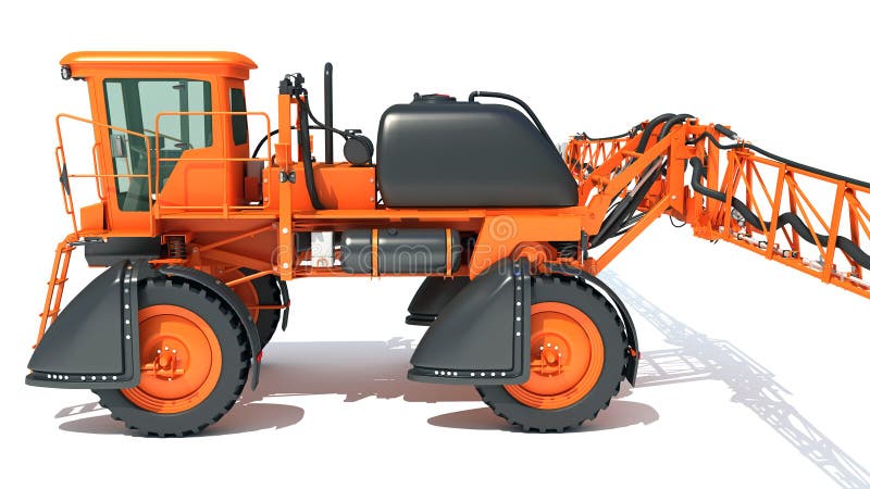 Self Propelled Tractor Sprayer Stock Illustrations – 24 Self Propelled ...
