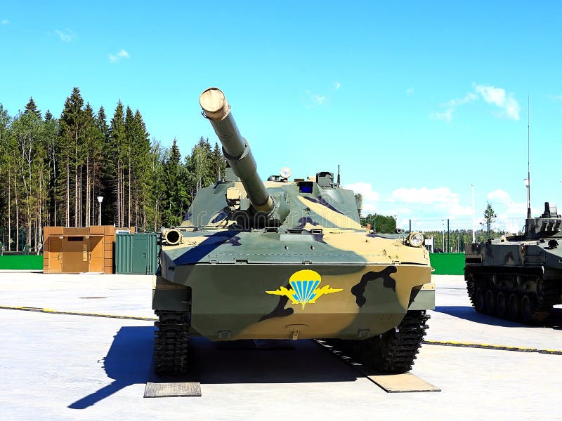 Self-propelled gun editorial image. Image of russian - 64612060