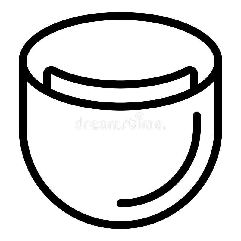 Self Protection Face Shield Icon, Outline Style Stock Vector ...