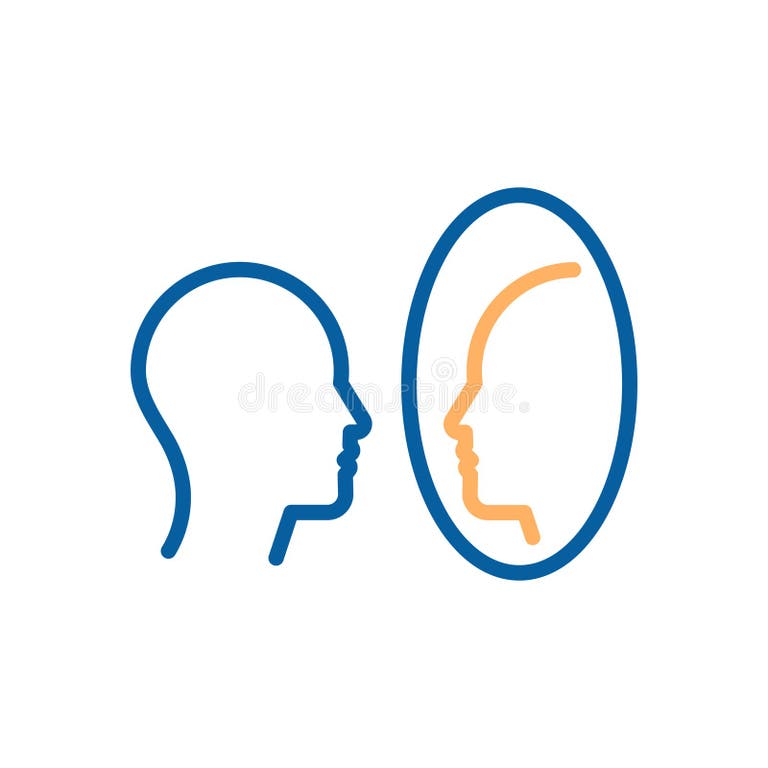 Self Reflection Stock Illustrations – 18,069 Self Reflection Stock ...