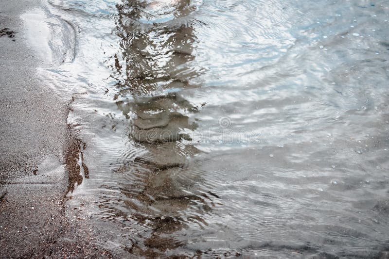 Self Reflections in Tide Pools Stock Photo - Image of self, adventure ...