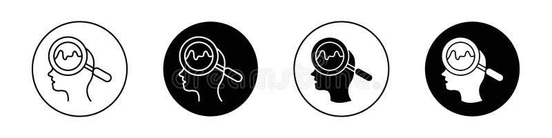 Self research icon stock vector. Illustration of simple - 307757502