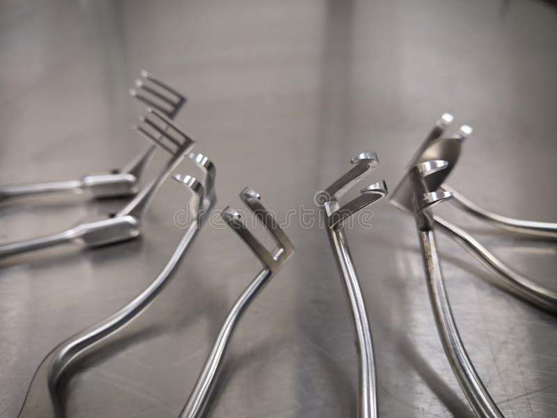 Self Retaining Retractor Tip Orthopedic Instrument Stock Photo - Image ...