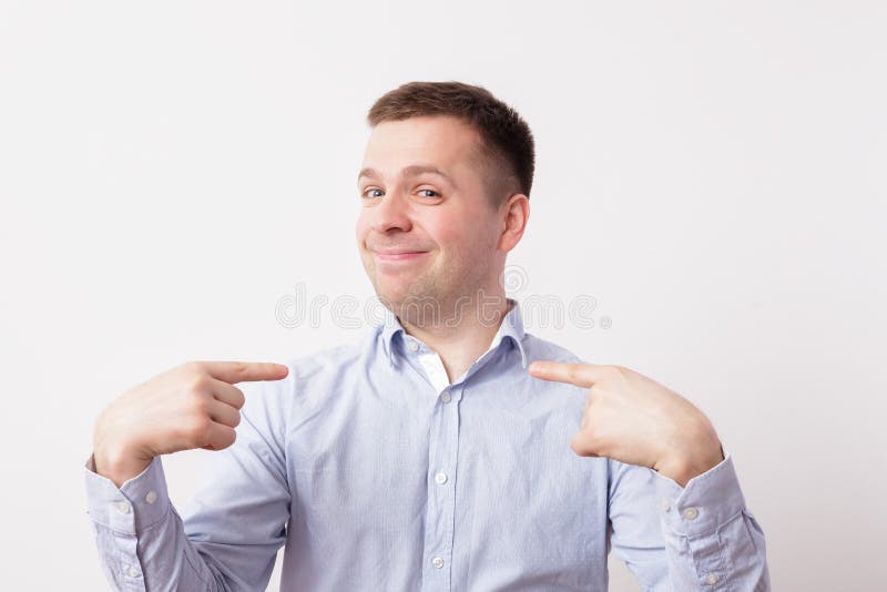 Self-satisfied and Proud Young Man Stock Photo - Image of adult ...