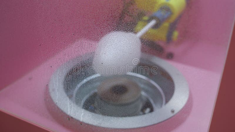 Self Service Automatic Machine for Making Sugar Cotton Candy Stock ...