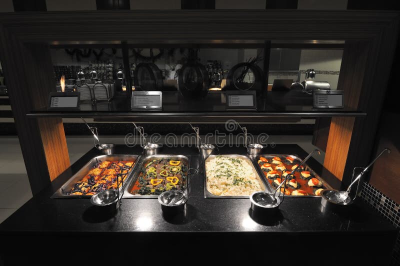 Self Service Buffet stock image. Image of restaurant - 18416253