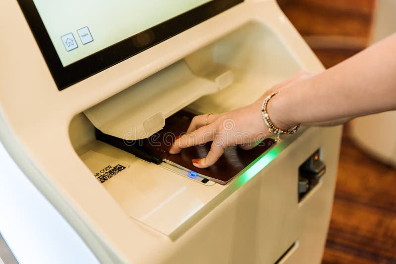 Self Service Electronic Boarding System and Passport Reader at the ...