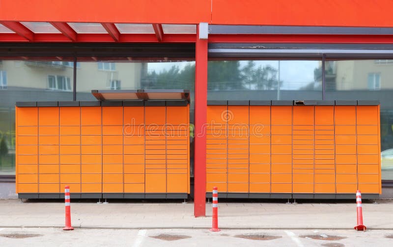 Self Service Modern Mass Production Red Terminal from Which Customers ...