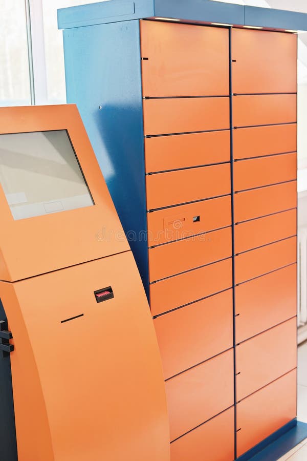 Self Service Post Terminal. Contactless Delivery. Automatic Shipping ...