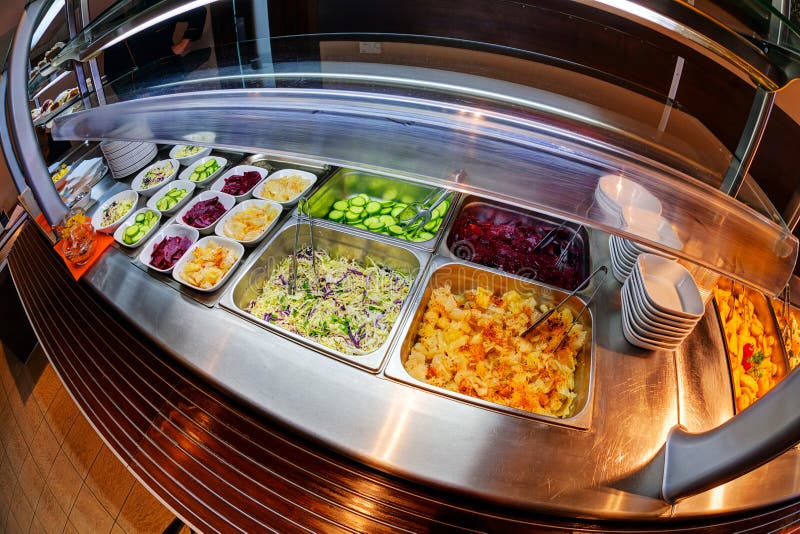 Self service restaurant stock photo. Image of healthy - 65100388