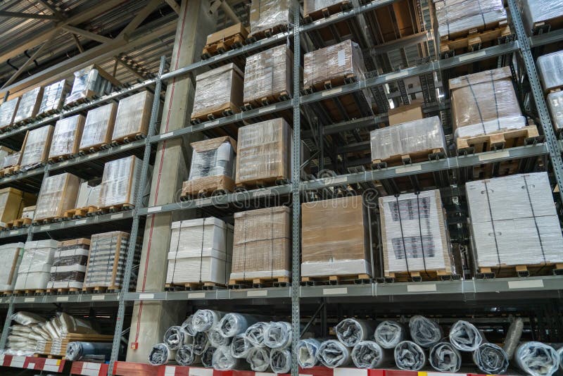 Self-service Warehouse in a Hardware Store Stock Image - Image of ...