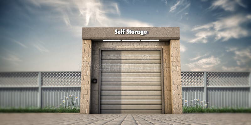 Self Storage Unit Stock Illustrations – 331 Self Storage Unit Stock ...