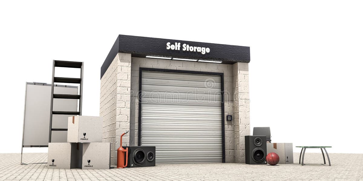 Self Storage Stock Illustrations – 2,014 Self Storage Stock ...