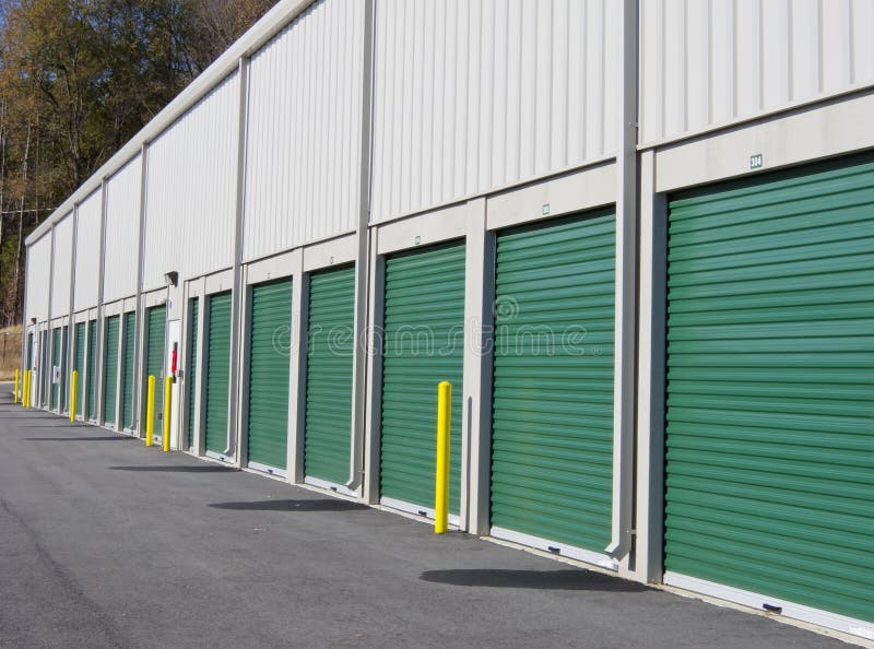 Self Storage Units stock photo. Image of company, locked - 22492704
